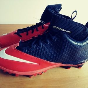 Nike | Shoes | Nike Super Bad Pro Lunarlon Mens 25 Football Cl | Poshmark